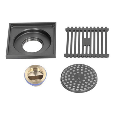 Floor Siphon Brushed Floor Drain Grate for Square Shower Drain ...