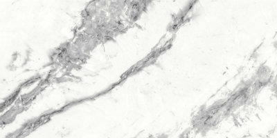 Floorpops Piazza Marble White Peel & Stick Double Width Floor Tiles ...