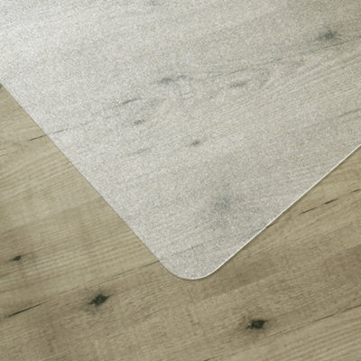 Floortex Hard Floor Protector Chair Mat, Rectangular, Smooth Backing ...