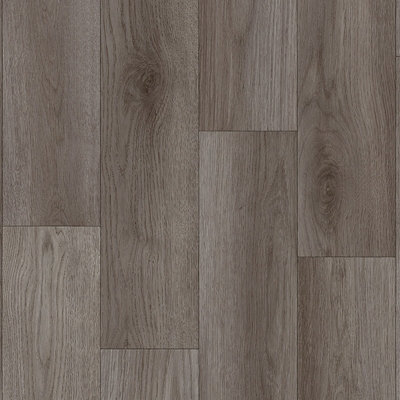 Floortouch Rhapsody 588 Wood Effect Slip Resistant Brown Vinyl Flooring ...