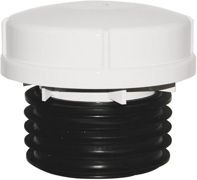 FloPlast AF110W White Push-Fit Air Admittance Valve