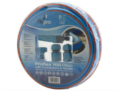 Flopro 70300011 Flopro Basic Hose 15m with Accessories 12.5mm (1/2in ...