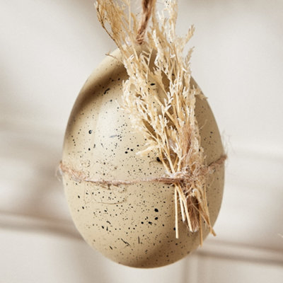 Flora Dried Flower Easter Egg Decoration Baubles Rustic Home Décor