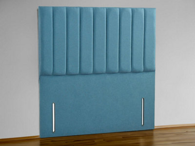 Florence Floor Standing Upholstered Headboard 6FT Super King Wool Jade