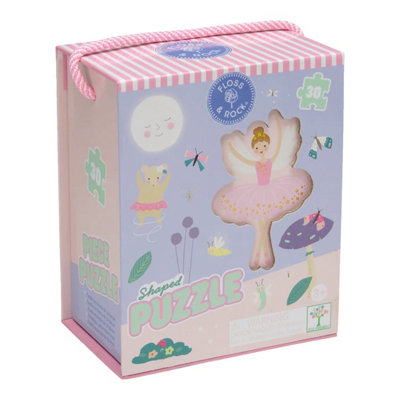 Floss & Rock 30pc Shaped Jigsaw Puzzle Enchanted