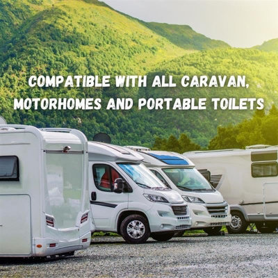 Flow Pink And Blue Chemical Motorhome And Caravan Toilet Fluid And ...