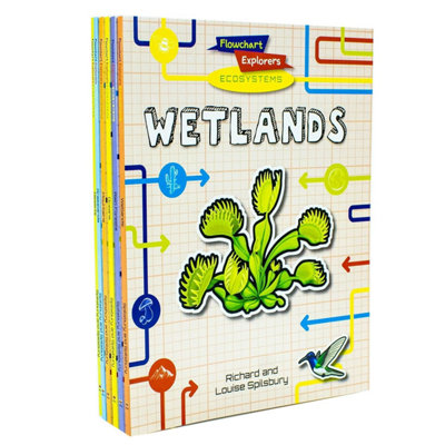 Flowchart Explorers Ecosystems STEM 6 Geography Science Books Set ...