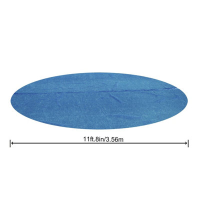 Flowclear Above Ground Fast Set 12ft Solar Swimming Pool Cover