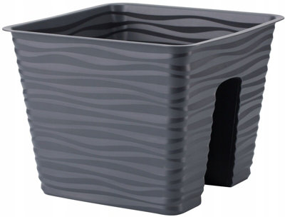 Flower Bridge Hanging Planter Plant Pot Fence Railing Balcony Decking ...