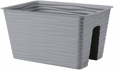 Flower Bridge Hanging Planter Plant Pot Fence Railing Balcony Decking ...