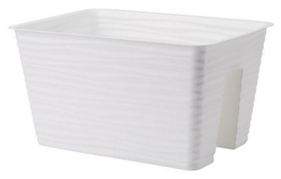 Flower Bridge Hanging Planter Plant Pot Fence Railing Balcony Decking ...