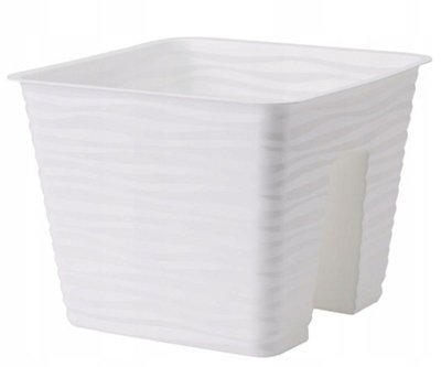 Flower Bridge Hanging Planter Plant Pot Fence Railing Balcony Decking ...