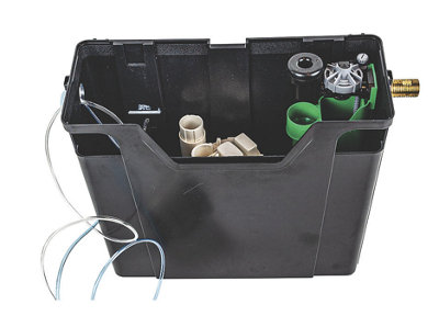 FLUIDMASTER 1000E-030-P1 concealed compact Pneumatic cistern Side Entry ...