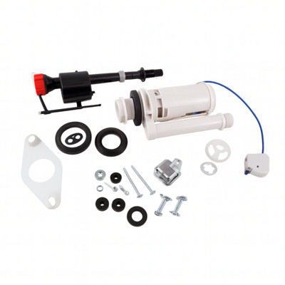 Fluidmaster Pro Complete Cistern Pack - Fill Valve & Flush Valve Kit ...