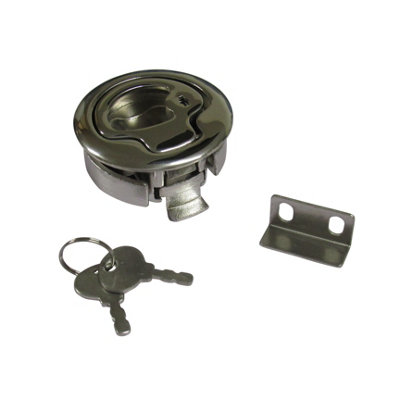 Flush Mount Lifting Ring Pull Handle 61.5MM (Stainless Steel Locking ...