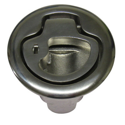 Flush Mount Lifting Ring Pull Handle 61MM (Stainless Steel Locking Door ...