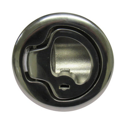 Flush Mount Lifting Ring Pull Handle 61MM (Stainless Steel Locking Door ...