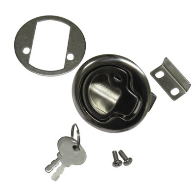 Flush Mount Lifting Ring Pull Handle 61MM (Stainless Steel Locking Door ...