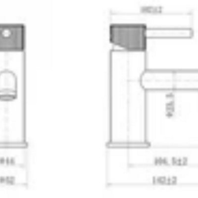 Fluted Basin Sink Mixer Tap Bathroom Mono Round Single Lever Brushed Brass