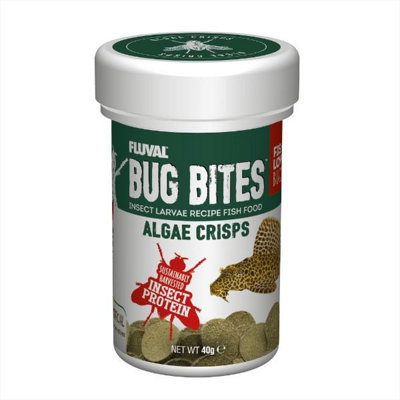 Fluval Bug Bites Algea Wafers 40g | DIY at B&Q