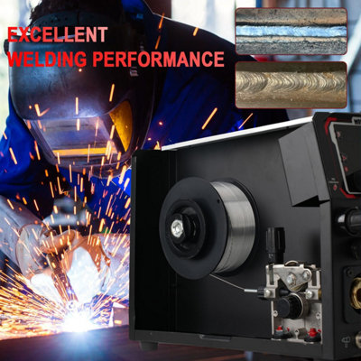Flux Core Welding Wire 8mm, 4.5KG Each, Mild Steel Gasless Low Splatter ...
