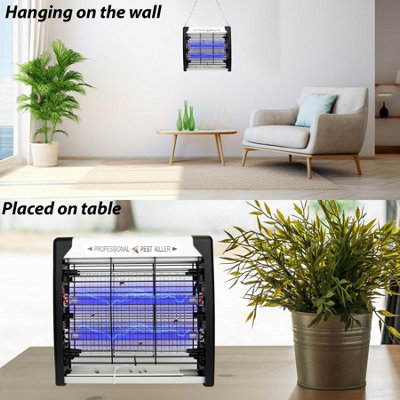 Fly and Insect Killer LED Light Attract to Zap Flying Insects Bug ...