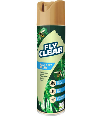 Fly Clear - Fly Clear Wasp & Fly Killer Protect Flowers, Fruit, and Veg ...