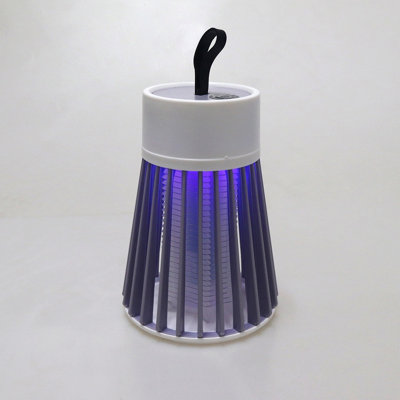 Fly Killer Lamp - Cordless Freestanding or Hanging Indoor Outdoor ...