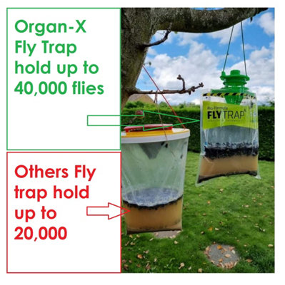 FLY TRAP Fly Trap Fly Catcher Fly Bait Fly Trap Bag Outdoor Fly Trap ...
