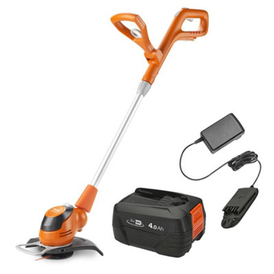 FLYMO 18V EASITRIM PLUS 230 CORDLESS GRASS TRIMMER STRIMMER BOSCH 1X ...