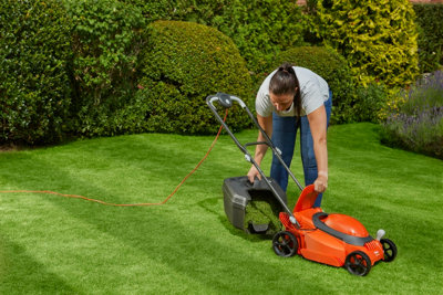 Flymo Easimow 340R 34cm Corded Electric Rotary Lawnmower