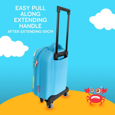Flyte 3D Dinosaur Hardtop Cabin Suitcase - 2 Wheels, 13 Litre Capacity ...