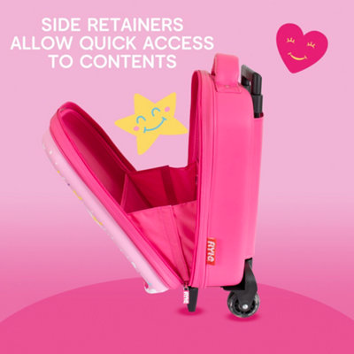 Flyte 3D Unicorn Hardtop Cabin Suitcase - 2 Wheels, 13 Litre Capacity ...