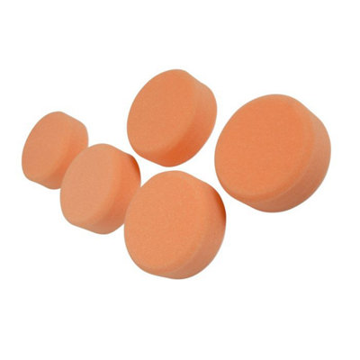 FMT6065/5 Compounding Pad, 75mm x 30mm, Orange, Pack of 5