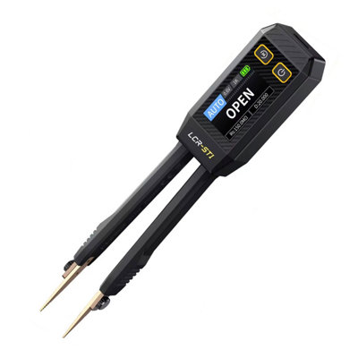 FNIRSI LCR-ST1 Digital Bridge Meter LCR Meter Tweezer Ohm Capacitance ...