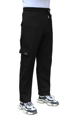 FNT Workwear Mens Cargo Combat Work Tracksuit Jogging Bottoms with ...