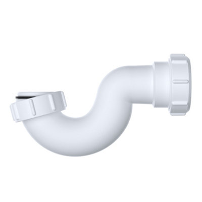 FNX Bathrooms Shallow P Trap 40mm Bath & Shower Waste Kit - Durable ...