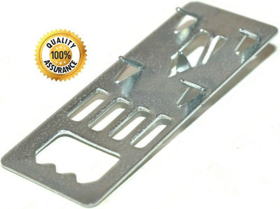Foam Board Hangers Pack of 50 Zinc Plated Metal Press In Clips for ...