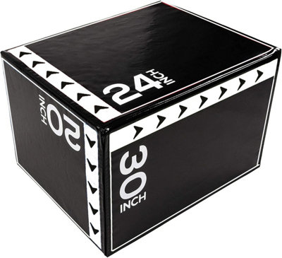 Foam Plyometric Box Jumping Exercise BalanceFrom Anti-Slip Jumping Trainer
