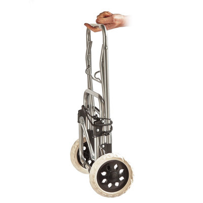 Foldable Garden Hand Trolley - Heavy Duty, Easy-Grip Handles & Space ...
