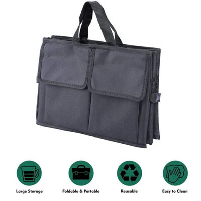 Foldable Heavy Duty Car Trunk Storage Organizer