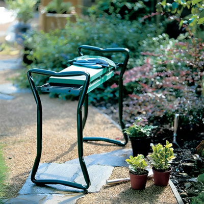 Foldable Mutil Task Garden Kneeler and Seat