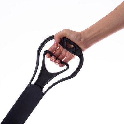 Foldable Pet Scooper Long Handled Dog Waste Pick Up Tool Ergonomic Grip ...