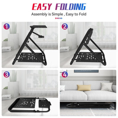 Foldable Racing Steering Wheel Stand