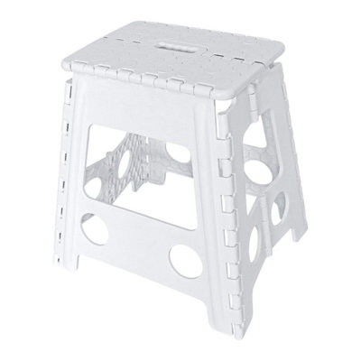 Foldable Stool with Handle - Folding Step Stool - for Kids Adults ...