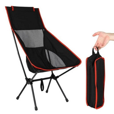 Folding Camping Chairs Portable Lightweight Outdoor Garden Beach Picnic ...