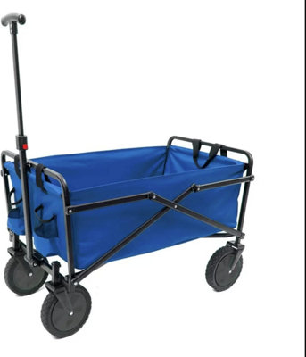 Folding Collapsible Shopping Picnic Utility Wagon Cart Portable Buggy ...