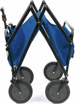 Folding Collapsible Shopping Picnic Utility Wagon Cart Portable Buggy ...