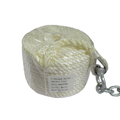 Folding Grapnel Kayak Anchor Kit 2.5KG (Galvansised Four Prong with ...