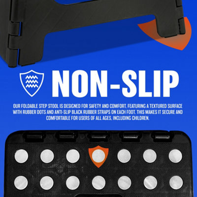 Folding Handy Step Stool - For Home, Kitchen, Bathroom, Office Flat ...